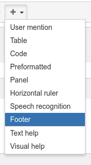 Extending the rich text editor in JIRA